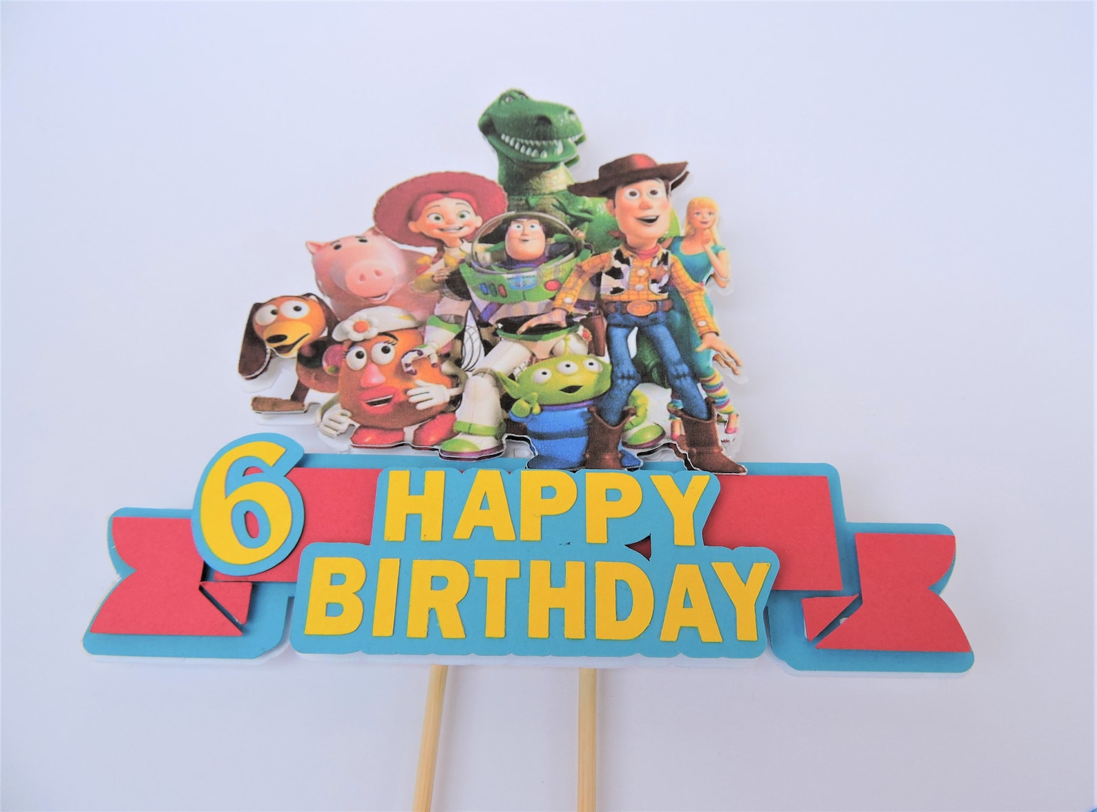 Toy Story Cake Topper Birthday Cake Topper - Etsy