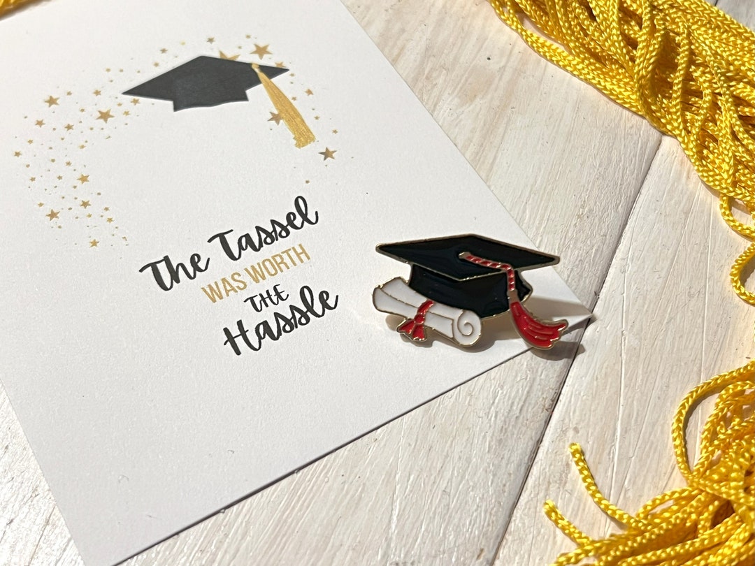 Graduation Pin, Graduation Enamel Pin, Cap and Diploma Pin, Class of ...