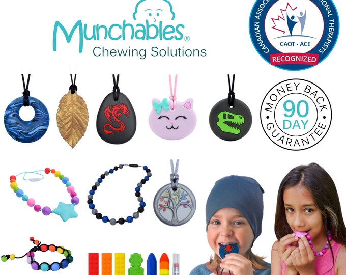 Munchables Chewelry for Adults, Seniors, Teens or Children - Etsy