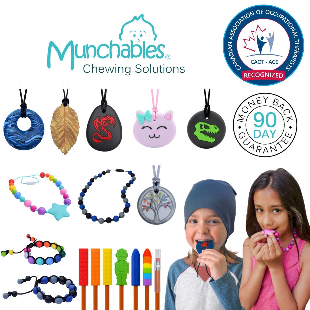 Munchables Chewelry for Adults, Seniors, Teens or Children - Etsy