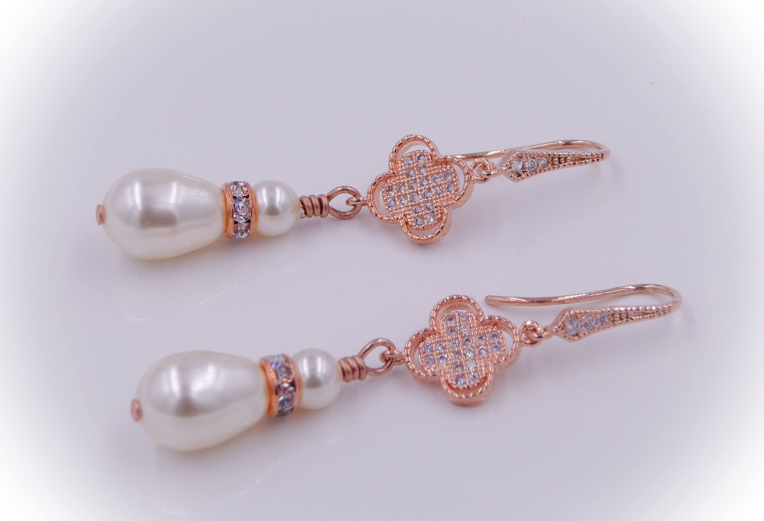 Leaf Vine Bridal Necklace Silver Or Rose Gold Backdrop Necklace