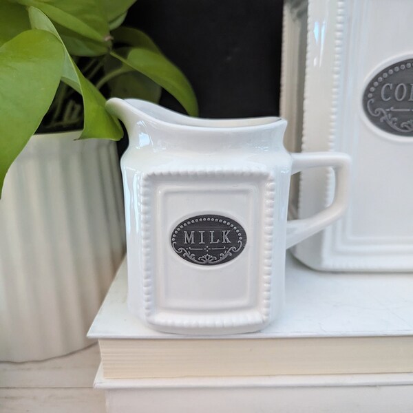 Milk Pitcher - Etsy