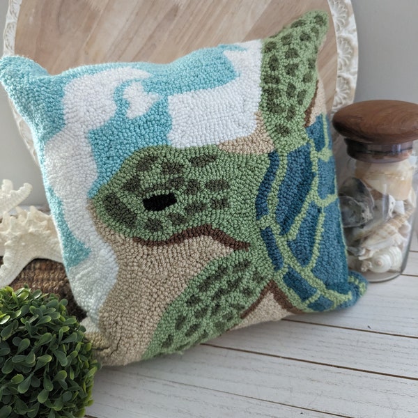 Turtle Pillow - Etsy