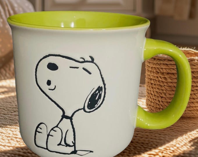 Snoopy by Peanuts Mug Cup , 21 Ounce Whistling Snoopy Mug Cup , Snoopy ...