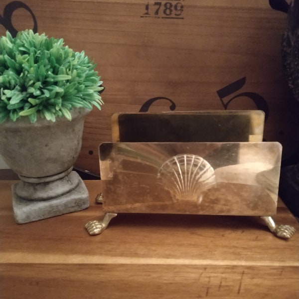 Brass Letter Holder - Etsy