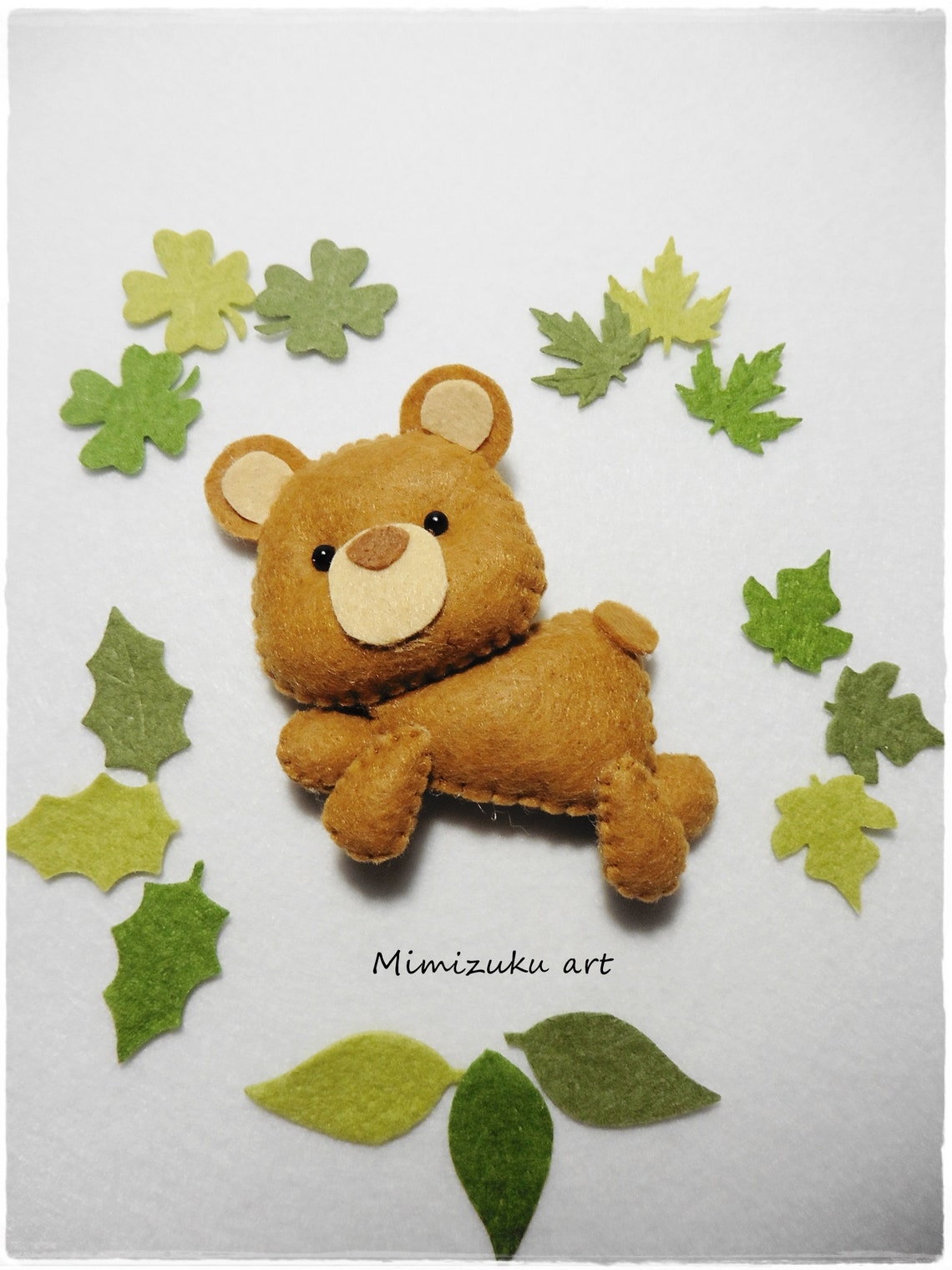 Woodland Felt Mobile Forest Felt Mobile Newborn Gift for - Etsy