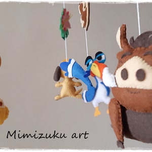 The Lion King Baby Felt Mobile, Felt Mobile Gift for Baby, Newborn Gift ...