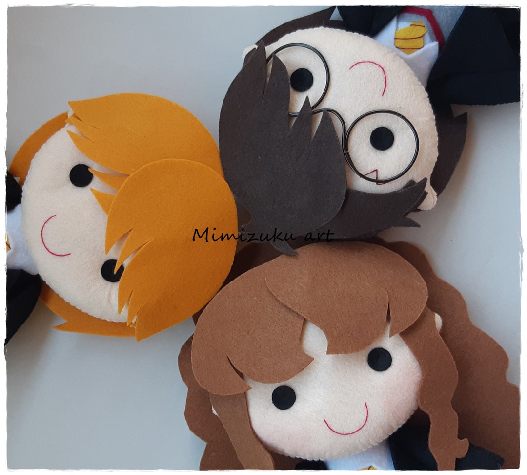 Wizard Felt Handmade Plushie Toys, Wizard Felt Toy, Magical Toys ...