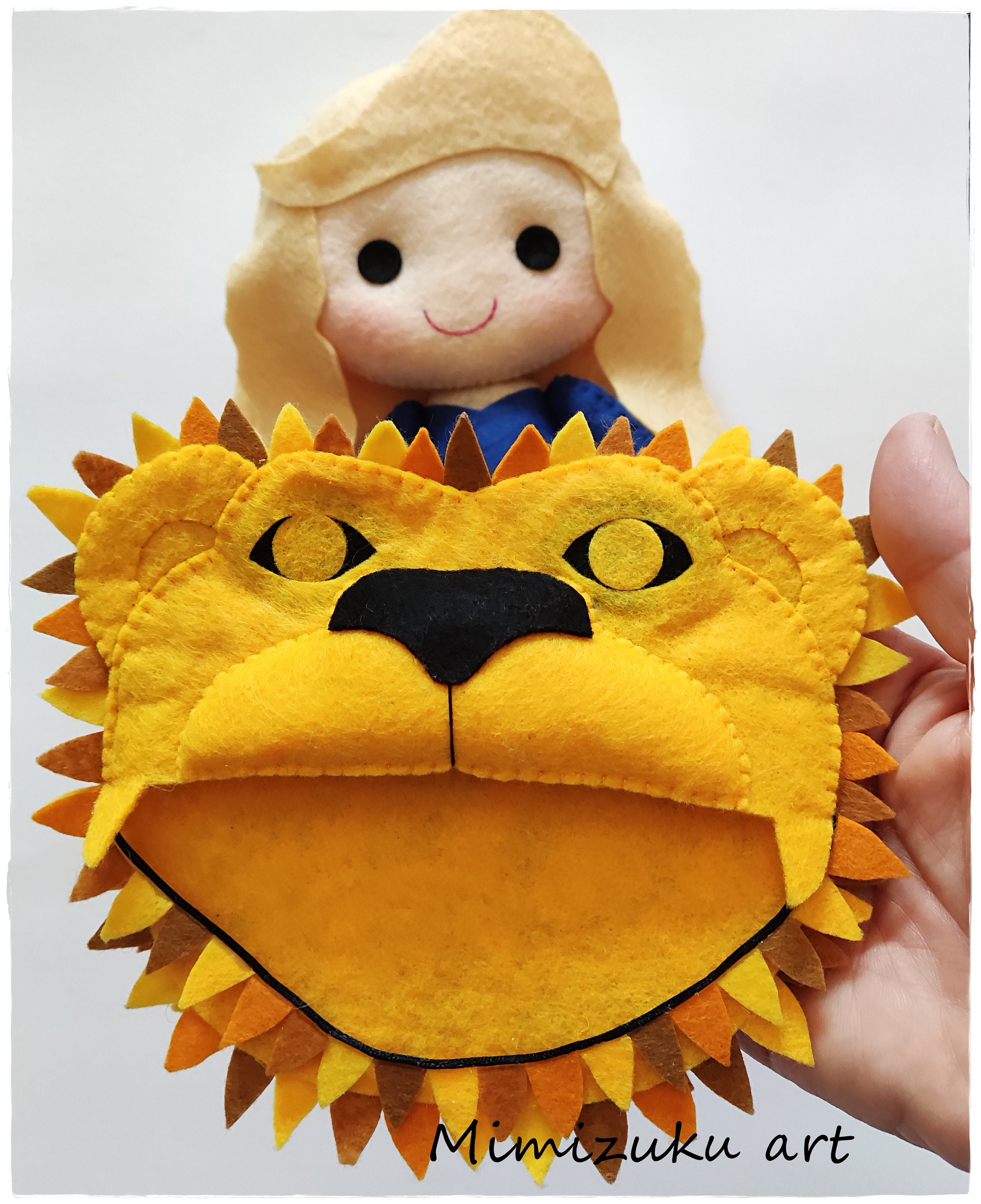 Wizard Girl Felt Handmade Plushie Toy Wizarding World felt | Etsy