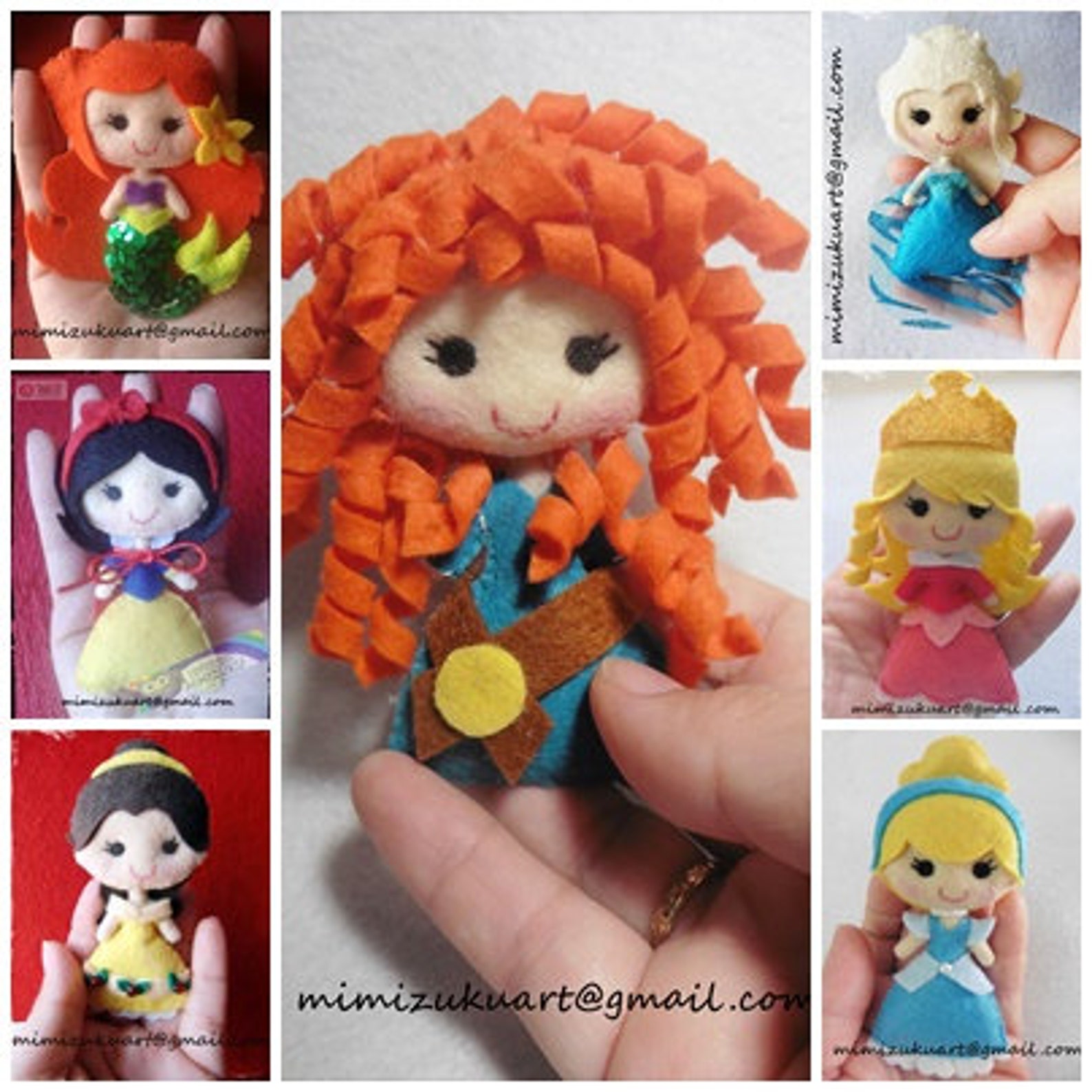 Princesses Mobile Felt Crib Mobile Baby Sprinkle Gift From - Etsy