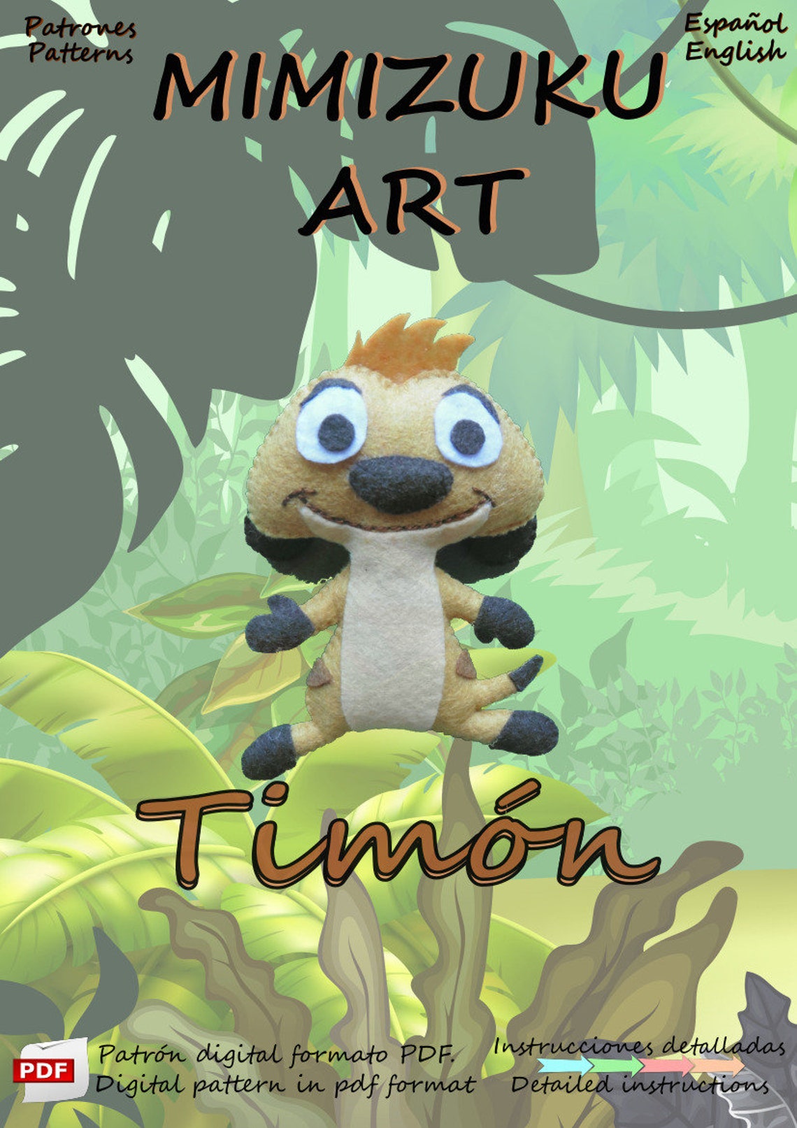 The Lion King Pattern DIY Sewing Pattern Sewing Pattern for - Etsy Canada