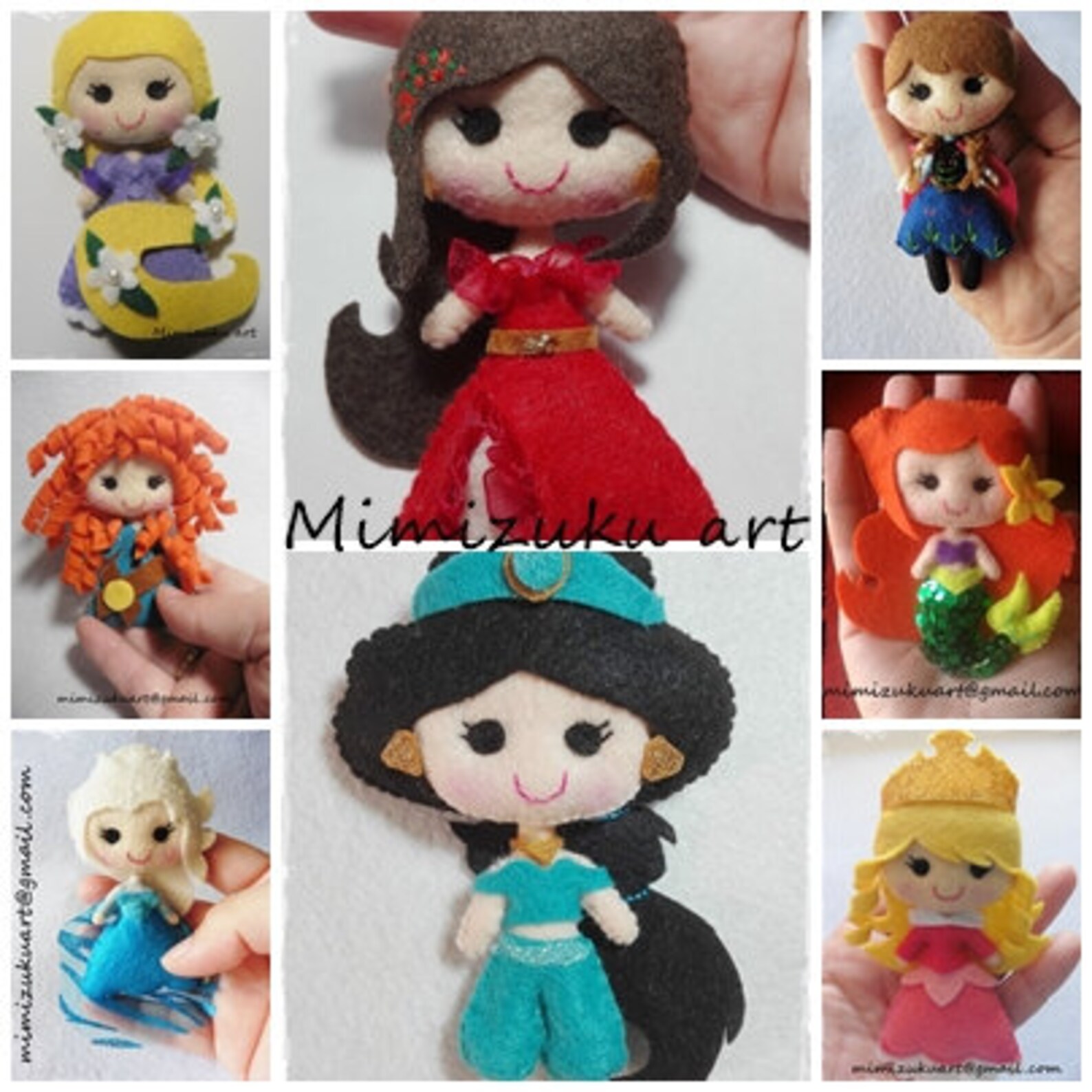 Princesses Mobile Felt Crib Mobile Baby Sprinkle Gift From - Etsy