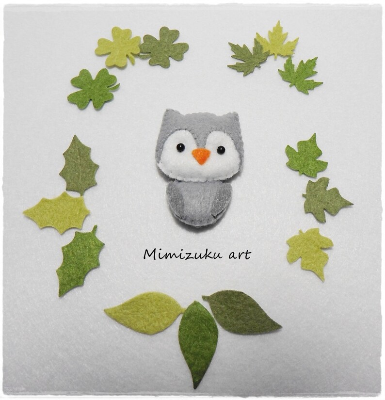 Woodland Felt Mobile Forest Felt Mobile Newborn Gift for - Etsy