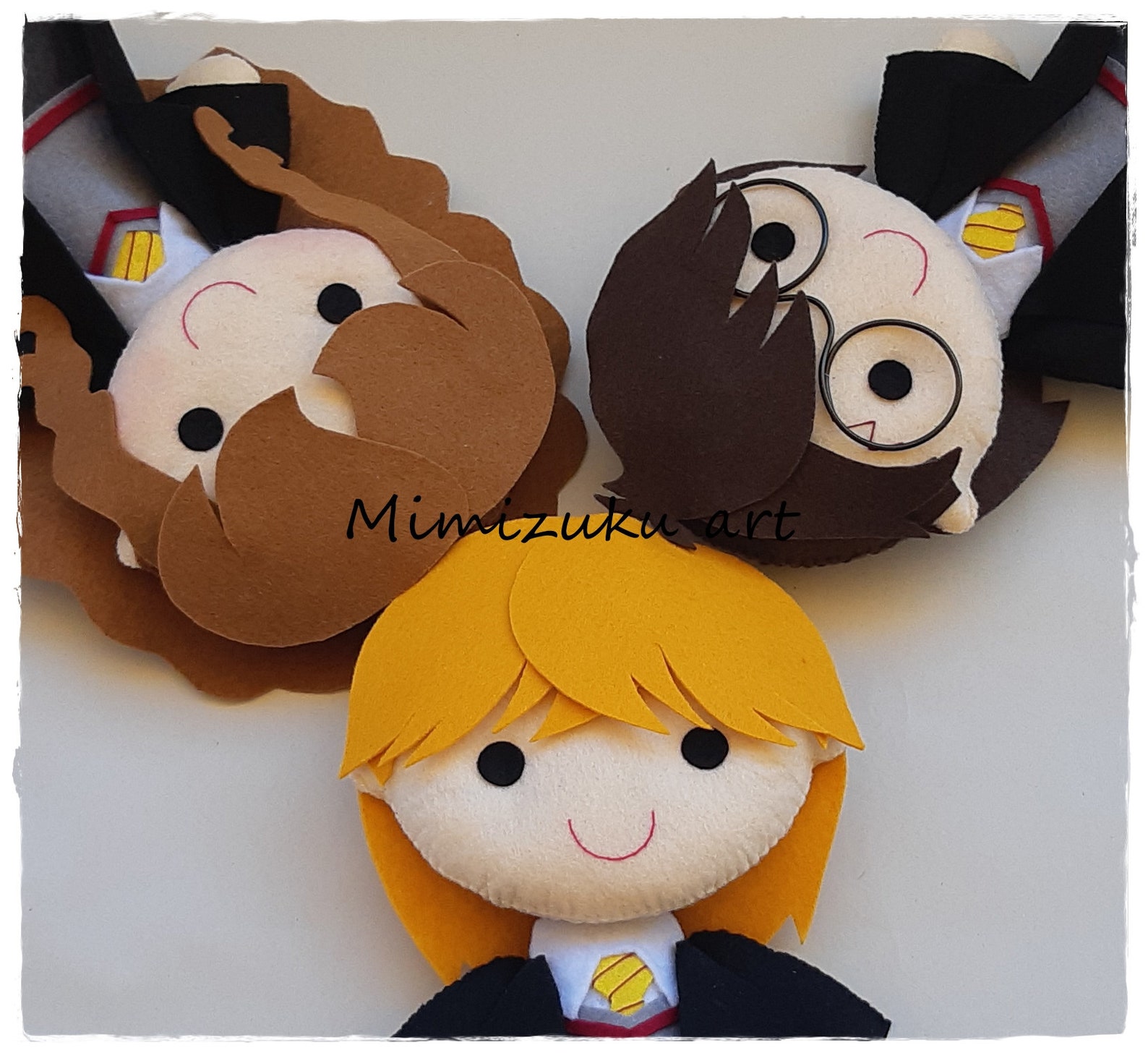 Wizard Felt Handmade Plushie Toys Wizard Felt Toy Magical - Etsy