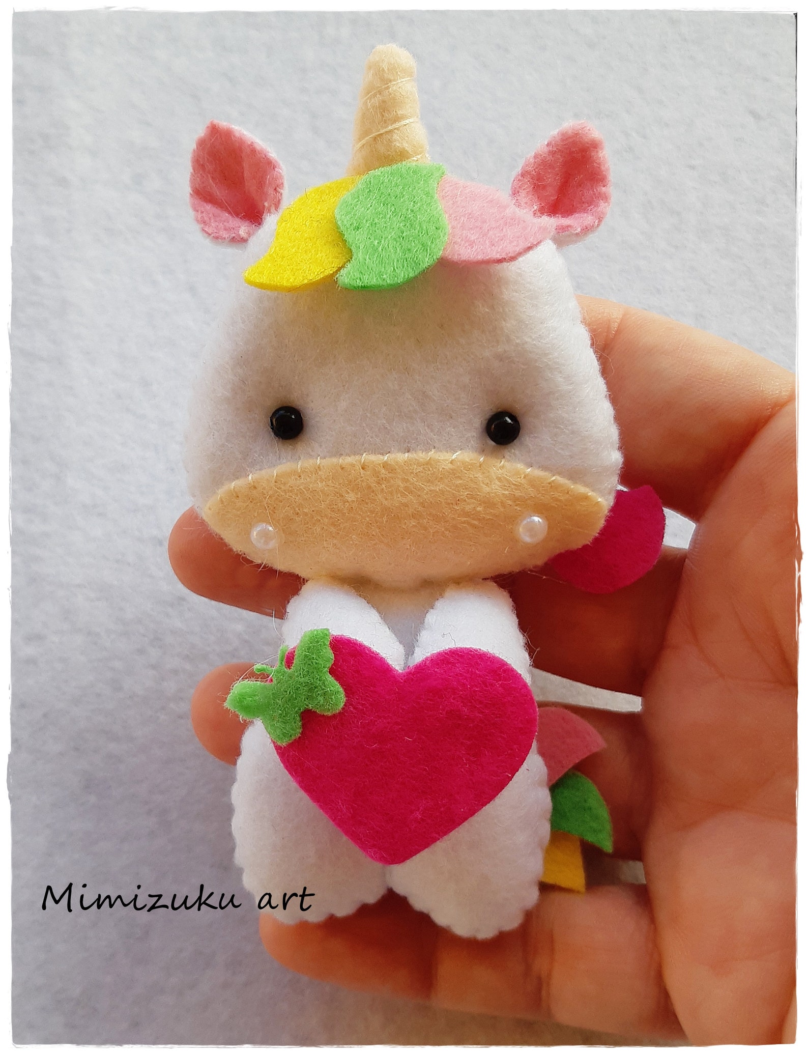 Unicorn Felt Mobile Unicorn Baby Mobile Unicorn Nursery - Etsy