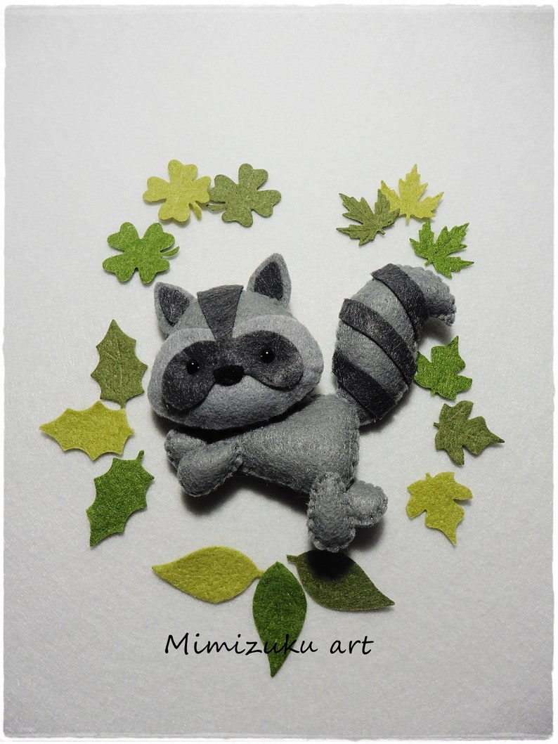 Woodland Felt Mobile Forest Felt Mobile Newborn Gift for - Etsy