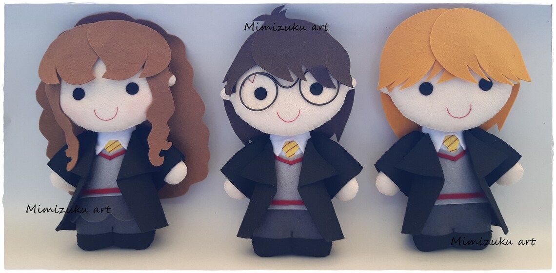 Wizard Felt Handmade Plushie Toys Wizard Felt Toy Magical - Etsy