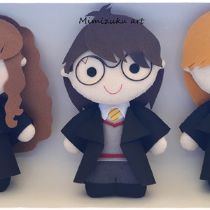 Wizard Felt Handmade Plushie Toys, Wizard Felt Toy, Magical Toys ...