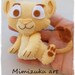 The Lion King Baby Felt Mobile, Felt Mobile Gift for Baby, Newborn Gift ...