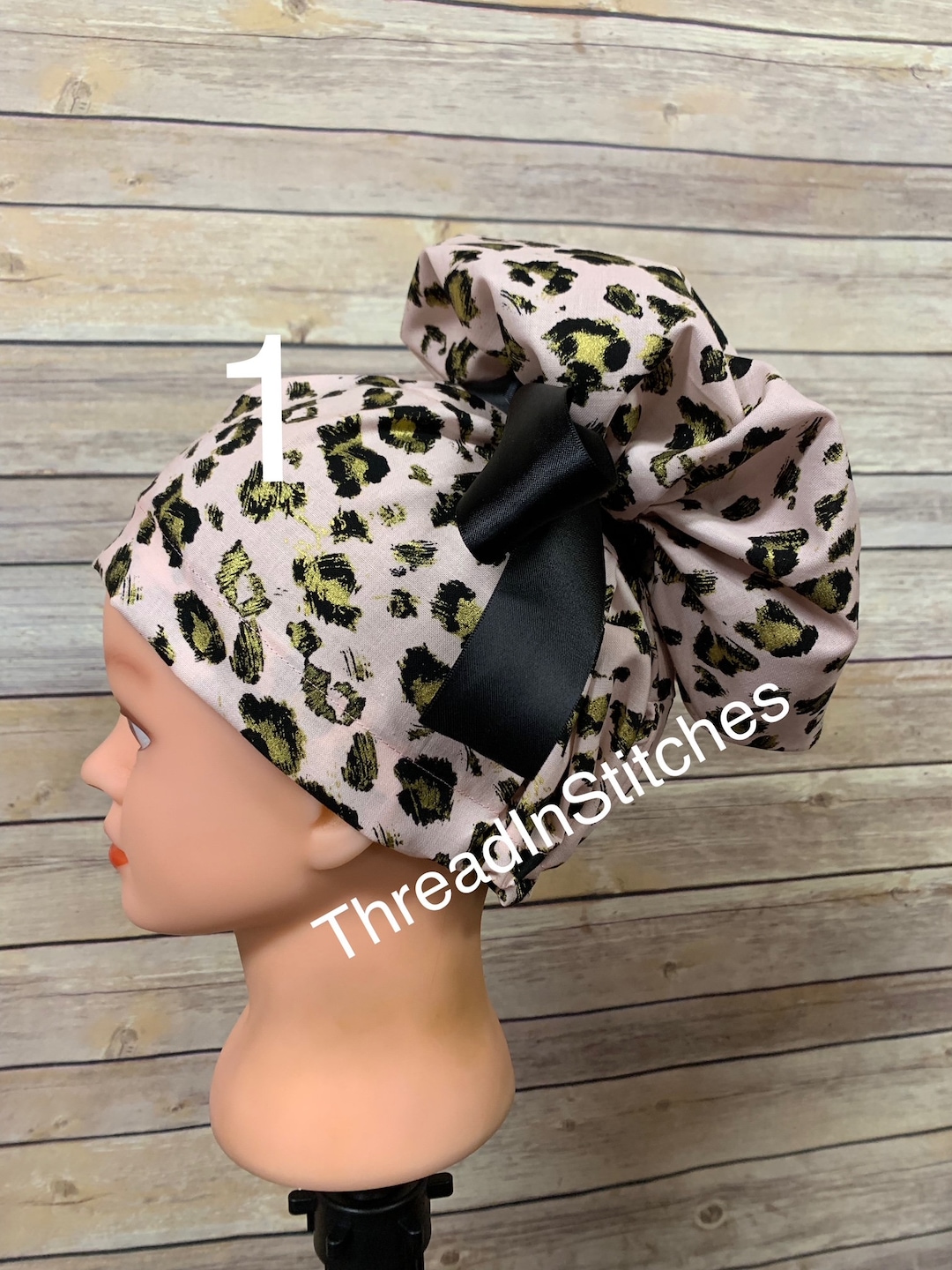 High Bun Scrub Cap Hat, Bun Scrub Hat - Etsy