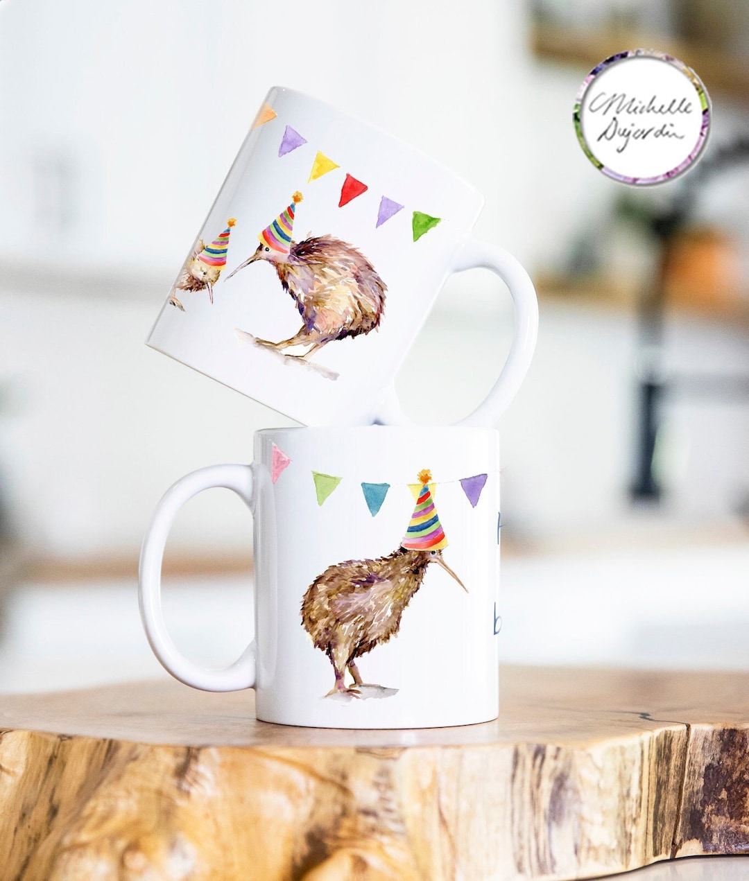 Kiwi Bird Birthday Mug New Zealand Kiwi Birthday Gift Coffee Cup Bird ...