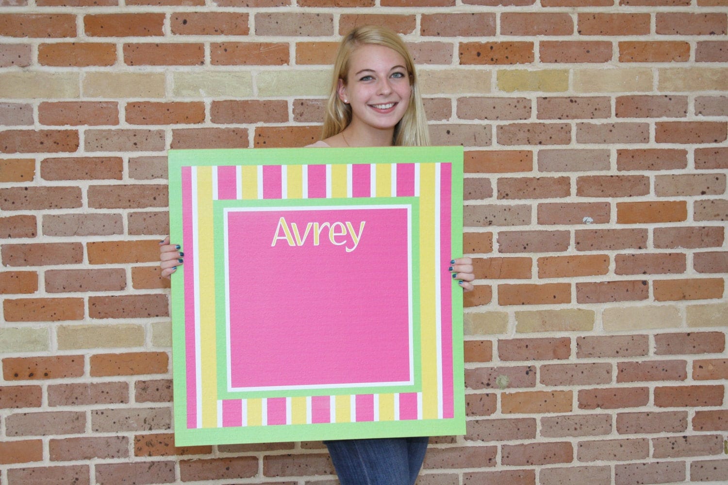 Custom Cork Boards Stripes Border Design | Etsy