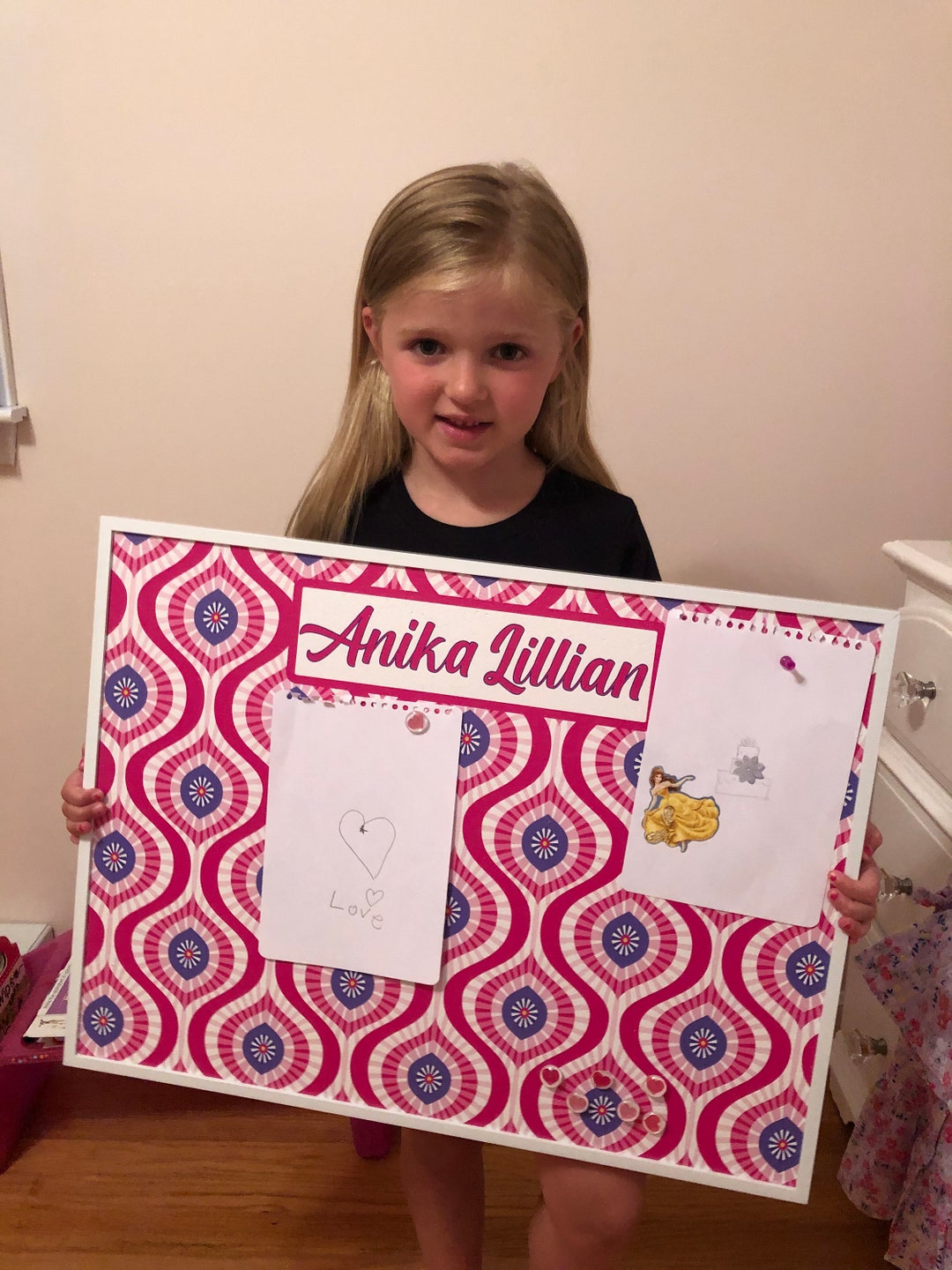 Custom Peacock Cork Bulletin Board: Personalized Home Decor - Etsy