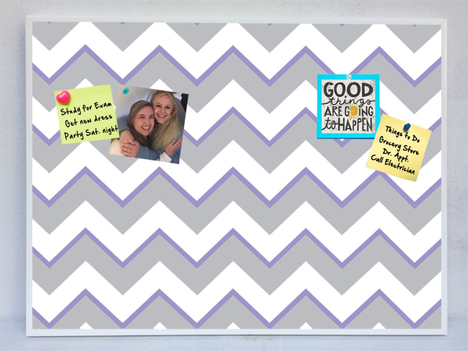 Custom Cork Boards Chevron Design - Etsy