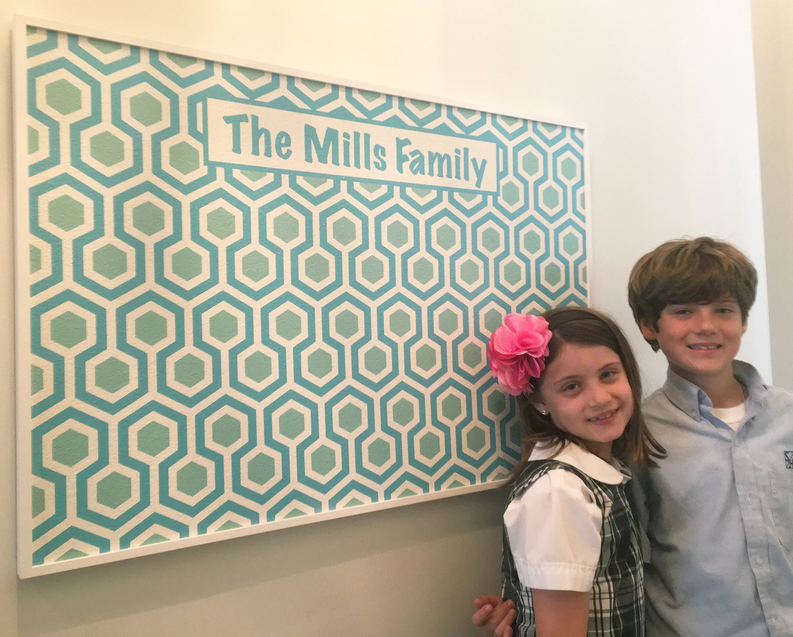 Custom Cork Boards Hexagon Design - Etsy