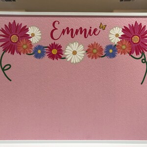 Cork Bulletin Boards for Girls' Room - Garland of Flowers Design, Pin ...