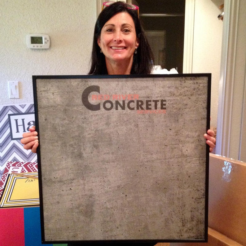 Customized Bulletin Boards Concrete design | Etsy