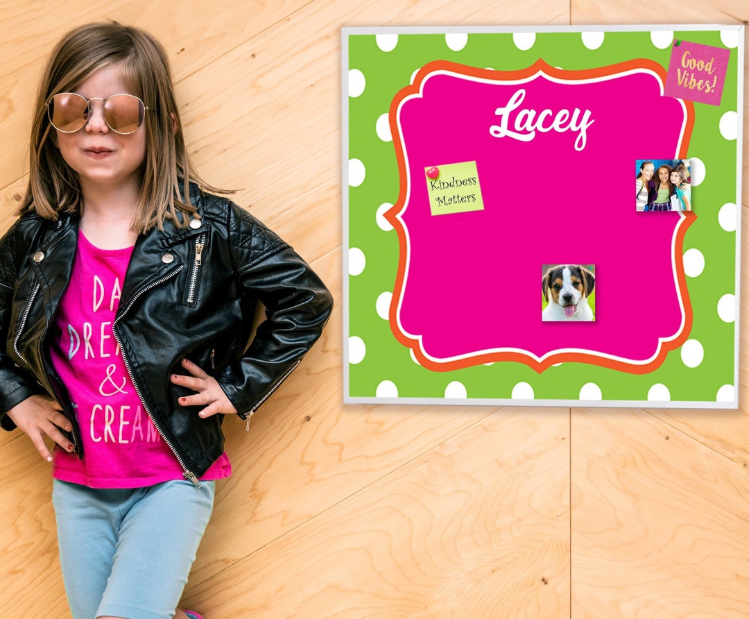 Custom Cork Bulletin Board Whimsical Bracket Design Pin Board, Dream ...