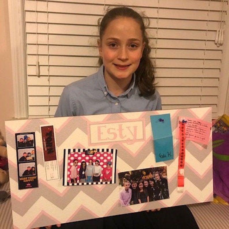 Custom Cork Boards Chevron Design - Etsy