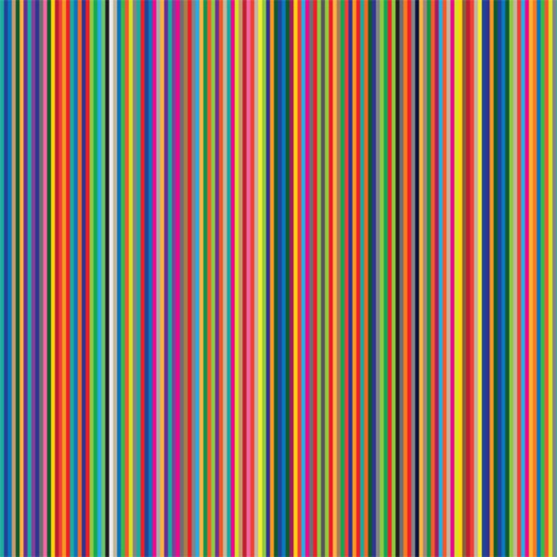 Customized Bulletin Board Multi-Colored Stripes | Etsy