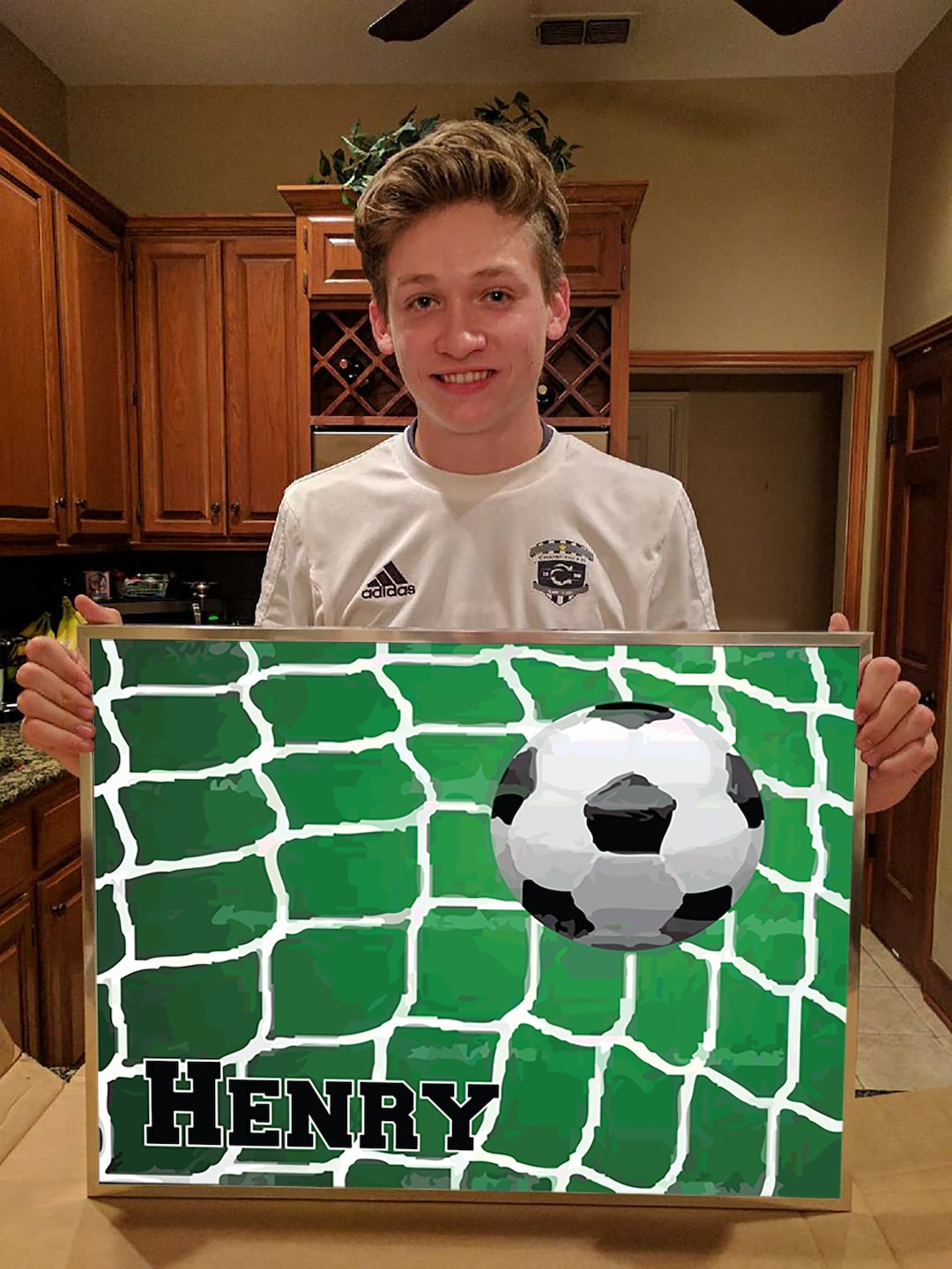 Personalized Soccer Ball Cork Board: Sports Bulletin Board - Etsy