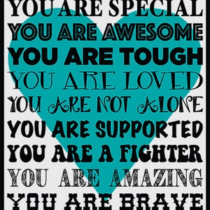 You Are Strong! Cork Bulletin Board, Dream Board, Positive Vibes Room ...