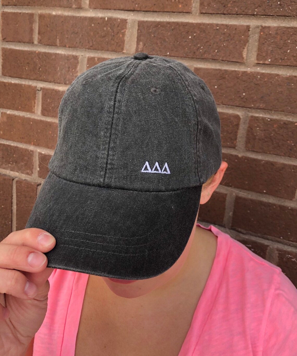 Greek Letter Baseball Cap Officially Licensed Alpha Phi Cap | Etsy