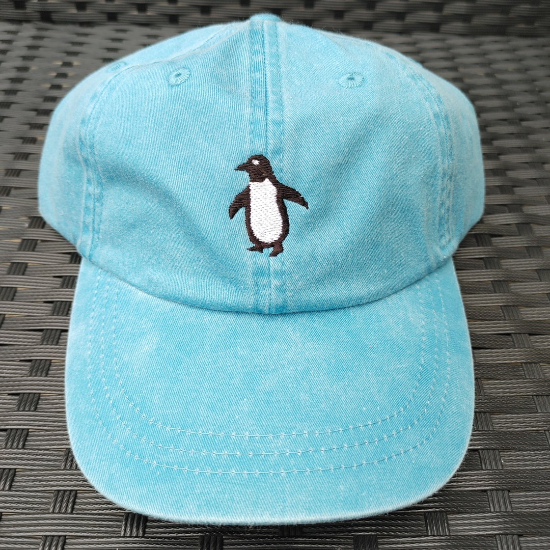 Penguin Cap - Embroidered Men Women Wildlife Aquatic Bird Hat - Outdoor ...
