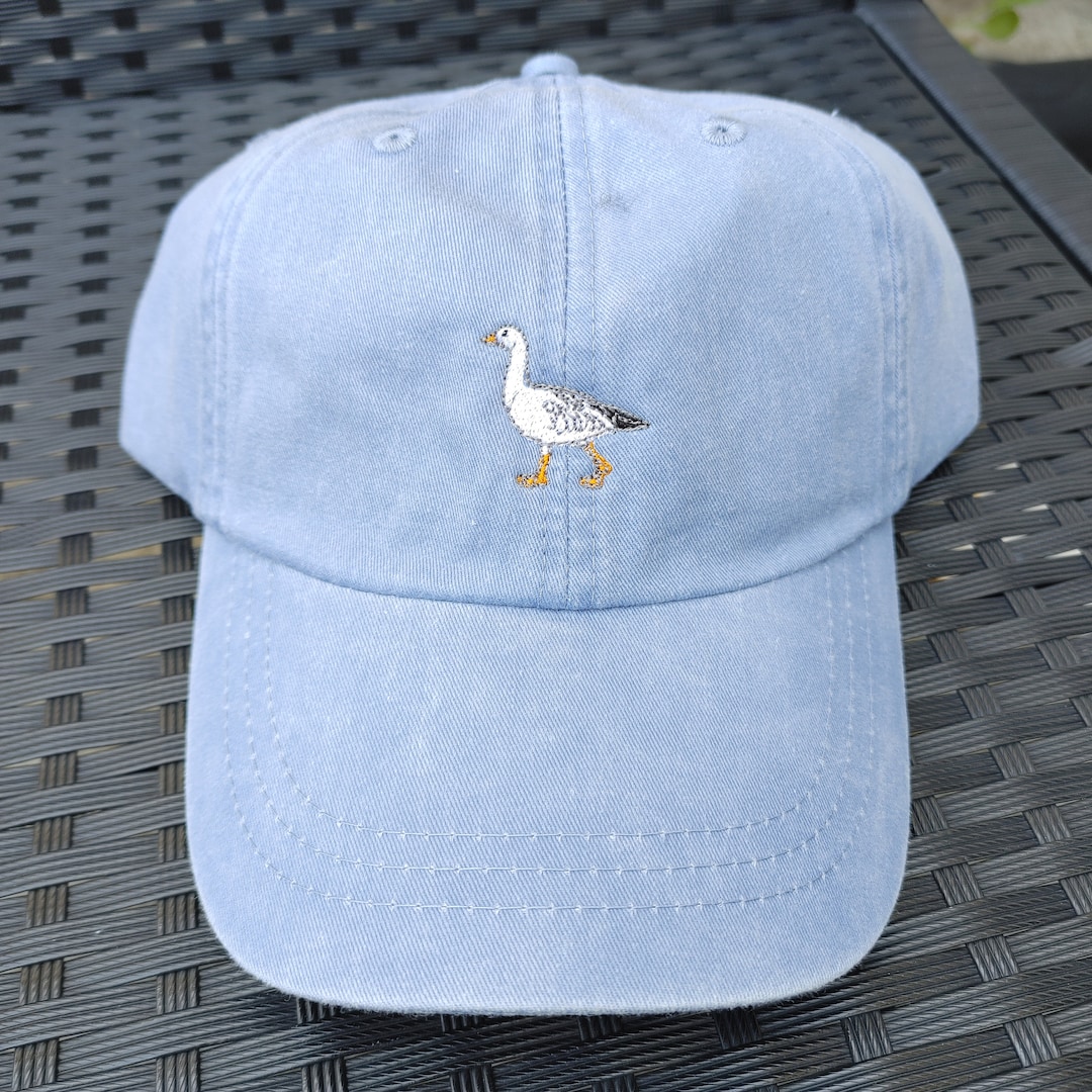 Embroidered Goose Cap - Farm Geese Hat - Mom Dad Wildlife Baseball Cap ...