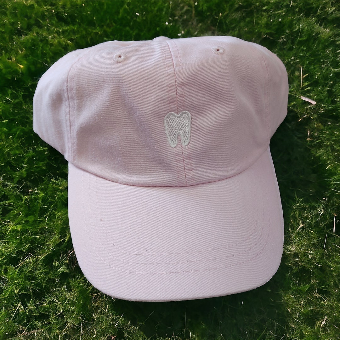 Embroidered Tiny Tooth Baseball Hat - Tooth Baseball Cap - Custom Hat ...