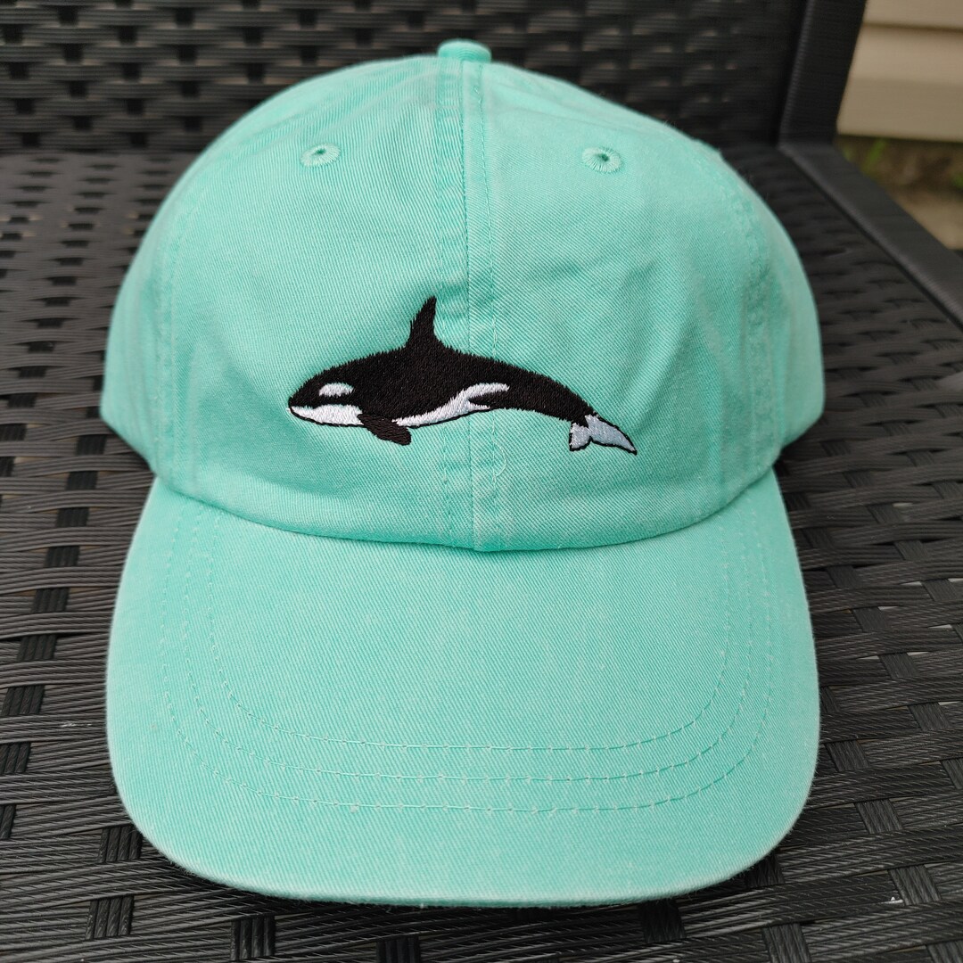 Killer Whales Orca Cap - Embroidered Men Women Wildlife Hat - Sea Ocean ...