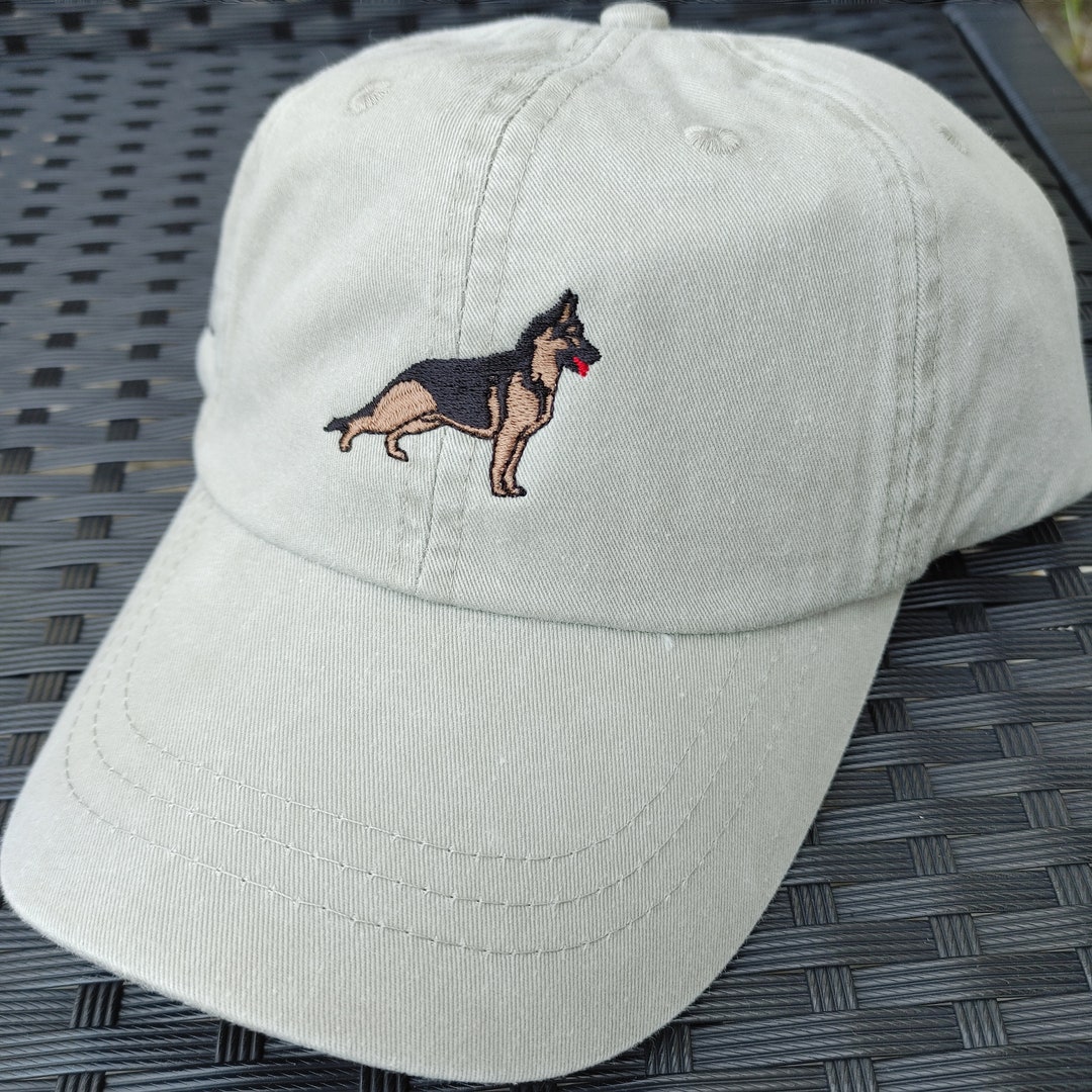 Custom Embroidered German Shepherd Dog Dad - Dog Mom Cap - Personalized ...