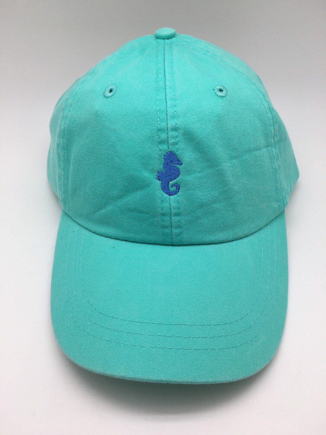 Embroidered Tiny Seahorse Baseball Cap - Tiny Design Ball Hats- Spring ...