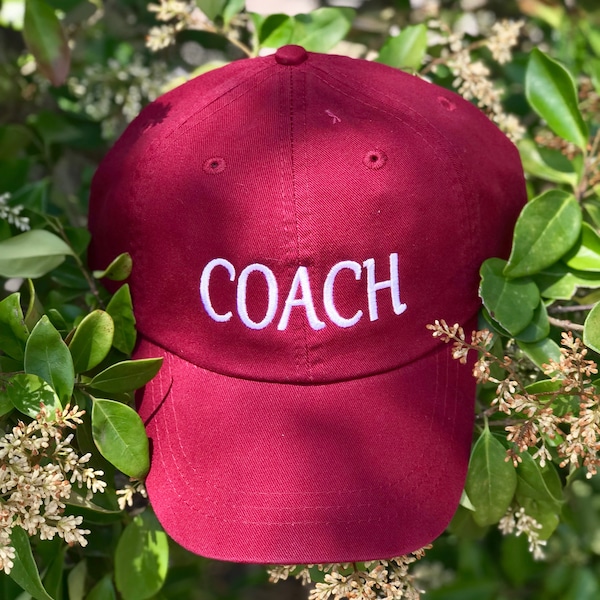 Coach Hat - Etsy