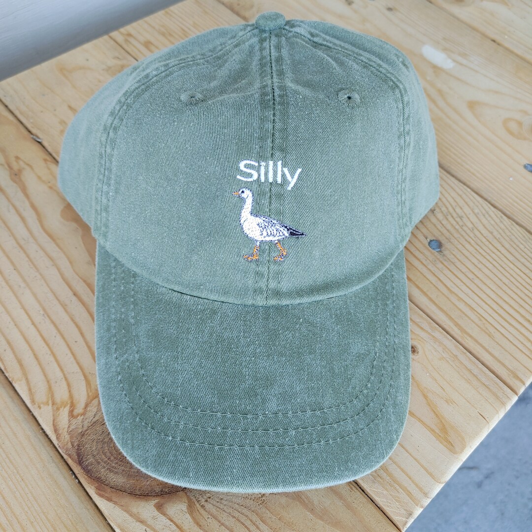 Embroidered Silly Goose Cap Vintage Humorous Baseball Hat Mom Dad ...