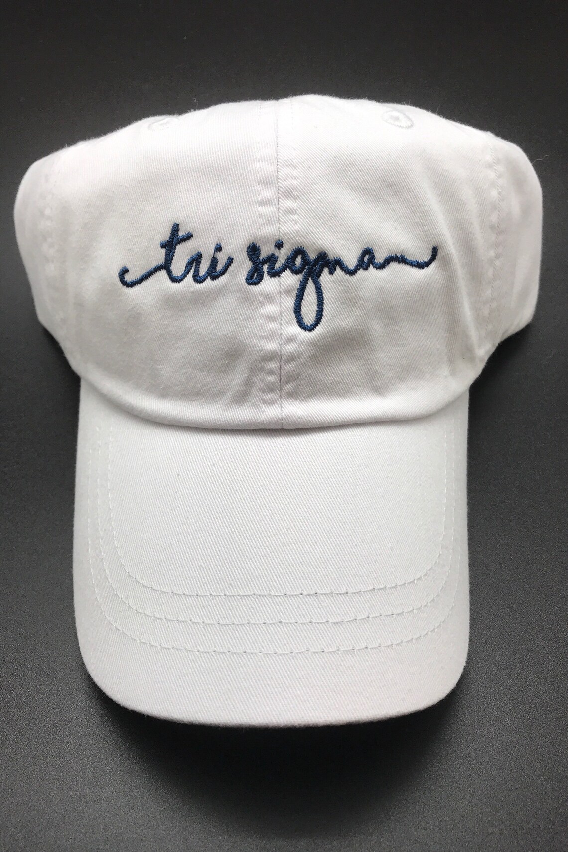 Tri Sigma Cap Officially Licensed Greek Baseball Cap Sigma - Etsy