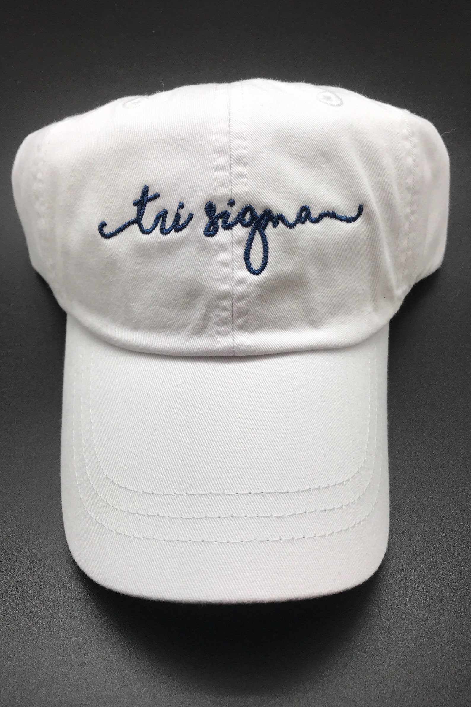 Tri Sigma Cap - Officially Licensed Greek Baseball Cap - Sigma Sigma ...