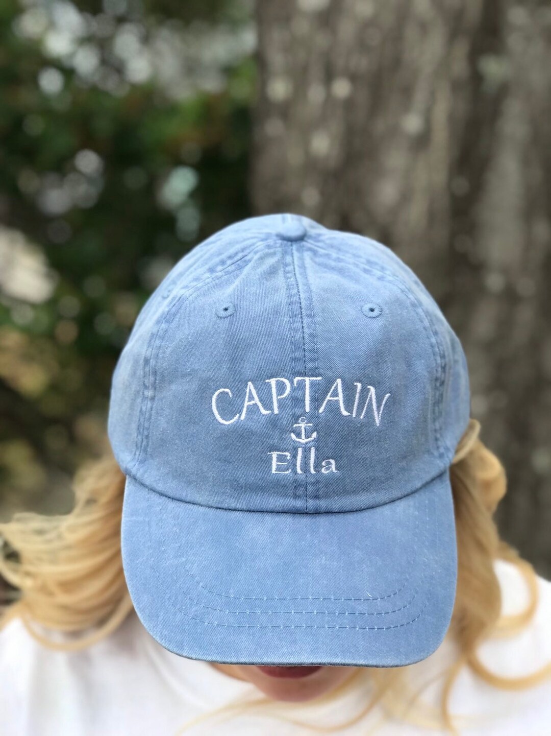 Embroidered Captain, First Mate, Crew Personalized Caps, Custom Captain ...