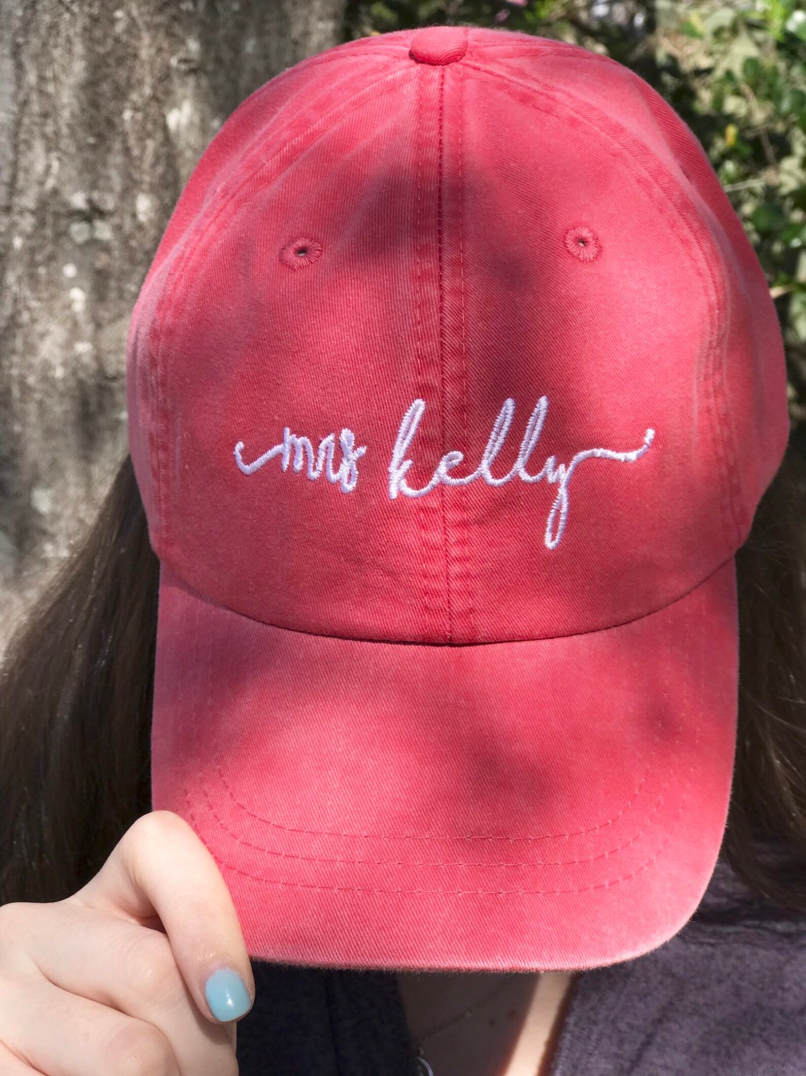 CUSTOM MRS Handwriting Script Baseball Caps Bridal Gifts | Etsy