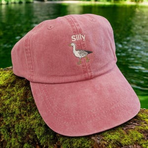 Embroidered Silly Goose Cap - Vintage Humorous Baseball Hat - Mom Dad ...